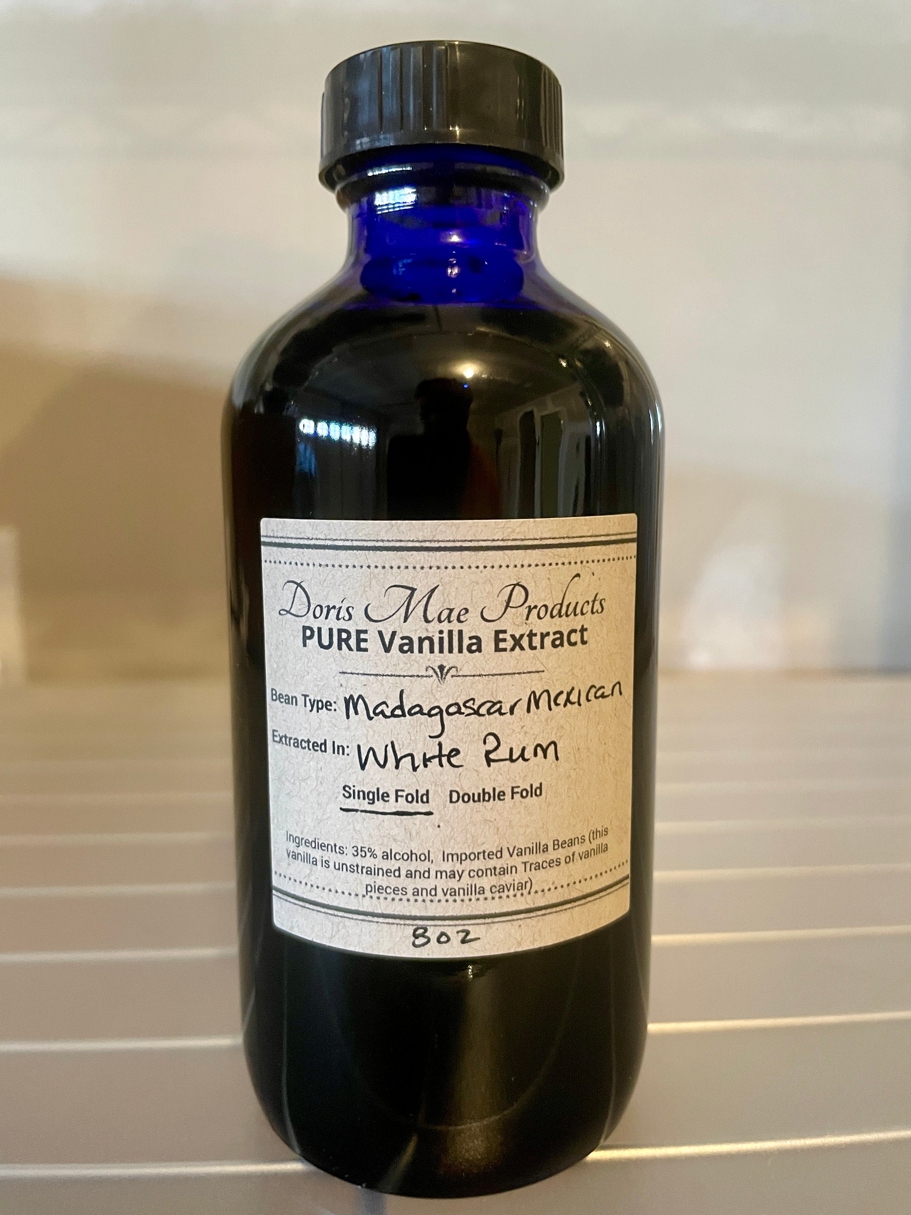 Pure Vanilla Extract (Madagascar Mexican) – Doris Mae Products